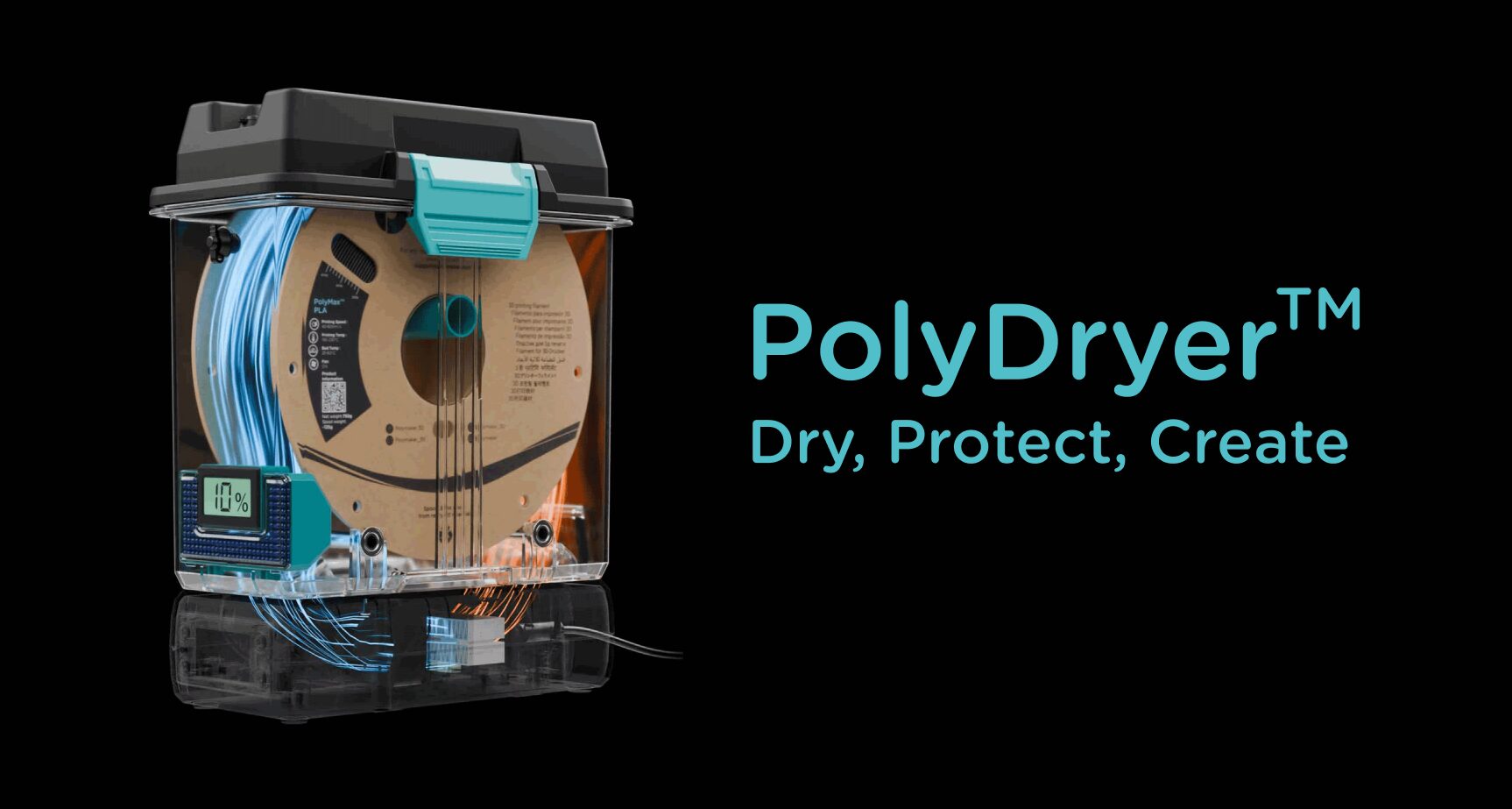 Polymaker PolyDryer™ - Your Ultimate 3D Filament Drying & Storage ...