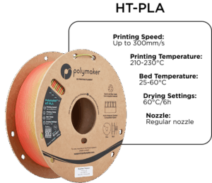 HT-PLA Landing Page - Polymaker